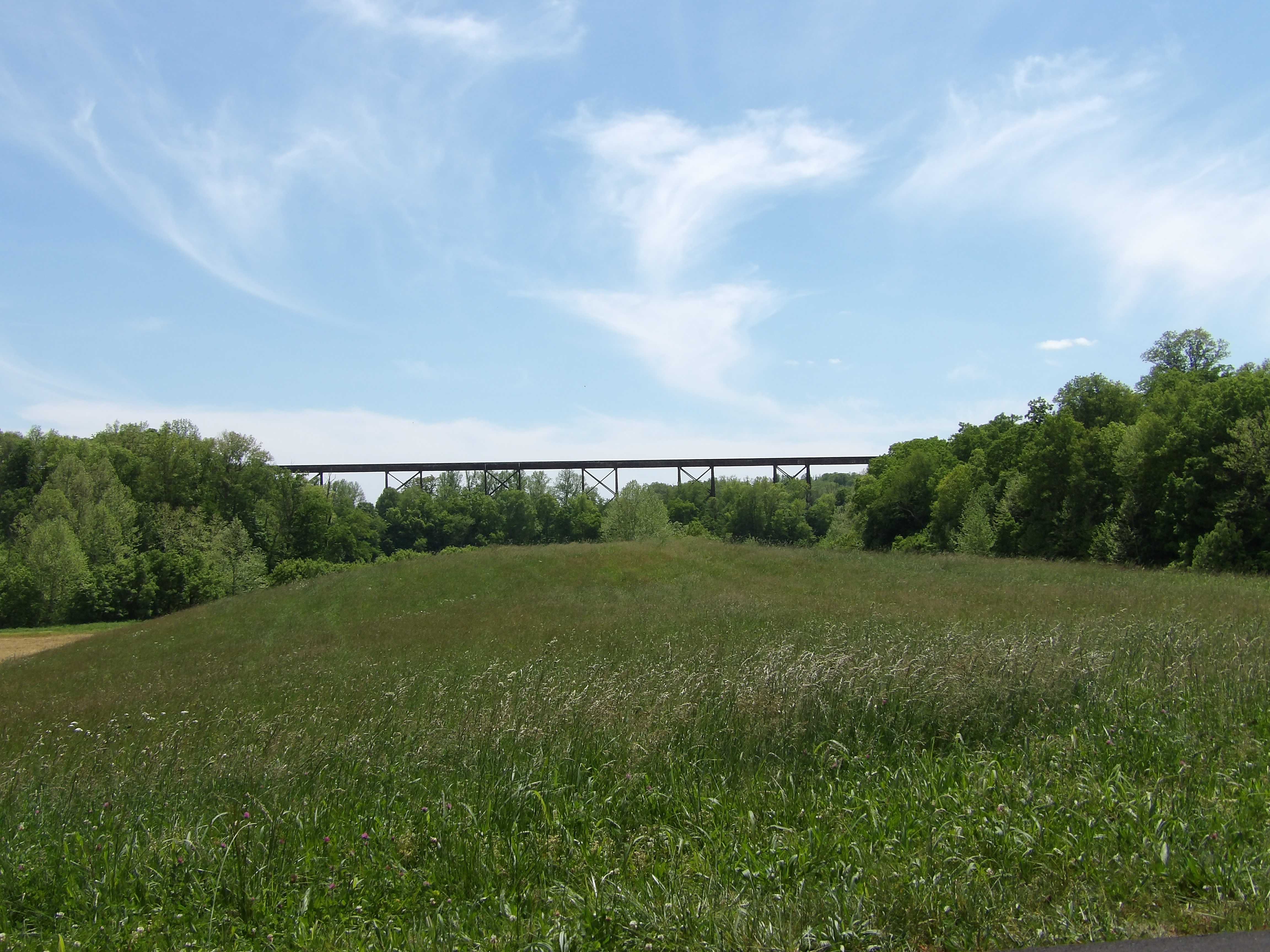 Indiana Photo Gallery – Tulip Trestle Bridge/Richland Creek Viaduct ...