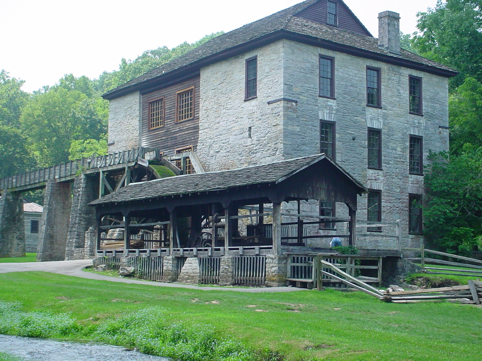 Indiana Photo Gallery – Spring Mill State Park – Pioneer Village ...